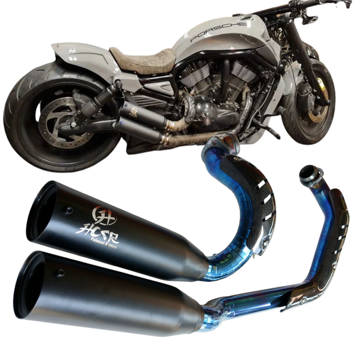Full Exhaust System 2-1 Fit Harley Davidson V-ROD VRSCA / VROD MUSCLE ...