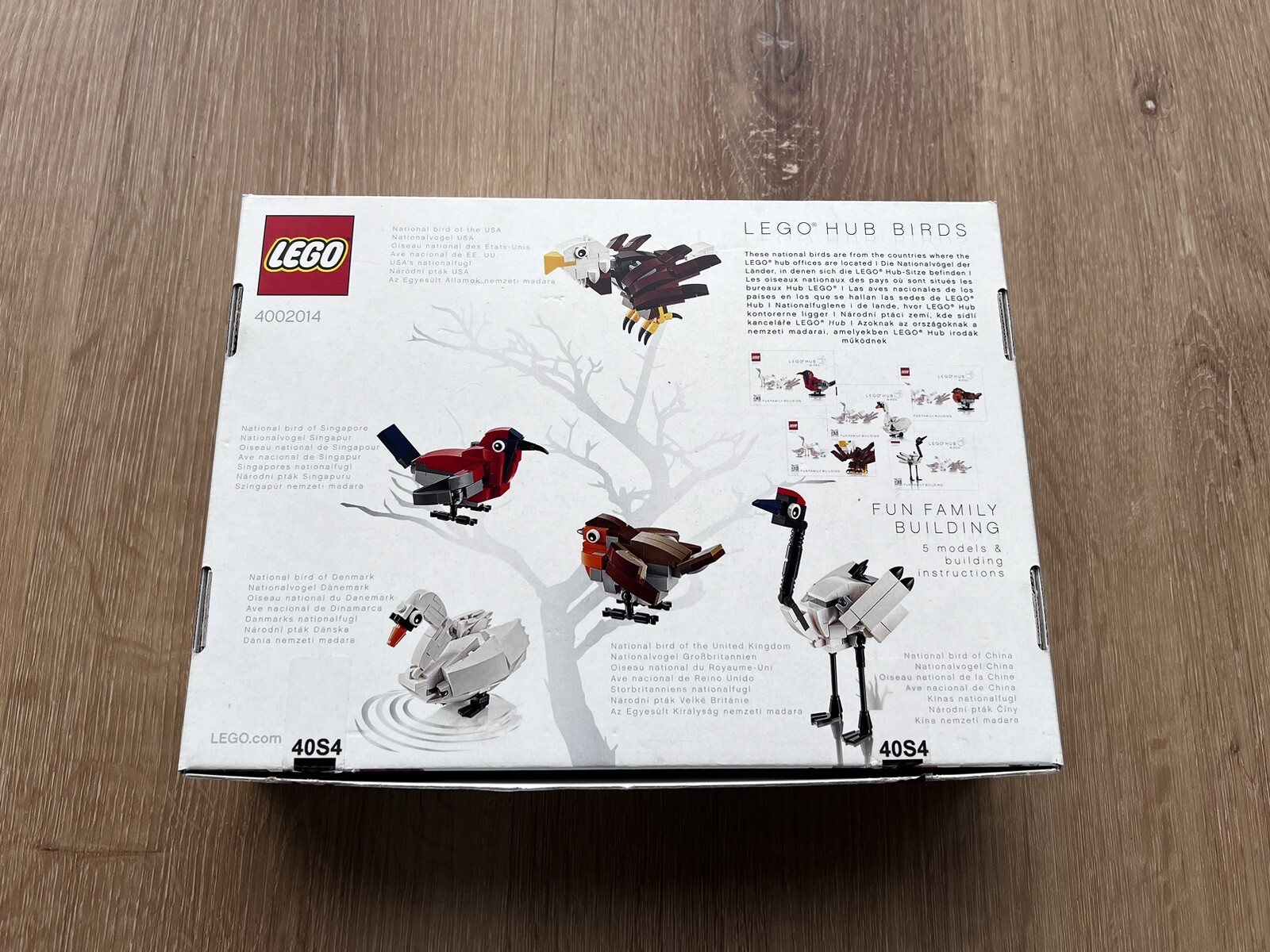 LEGO: LEGO HUB Birds (4002014) Rare Employee Gift 2014 673419238182 | eBay
