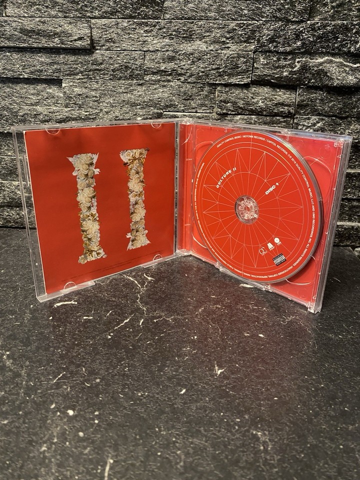 3x MIGOS YRN (2015) CULTURE 1 (2017) & CULTURE II (2018) 2 Discs ...