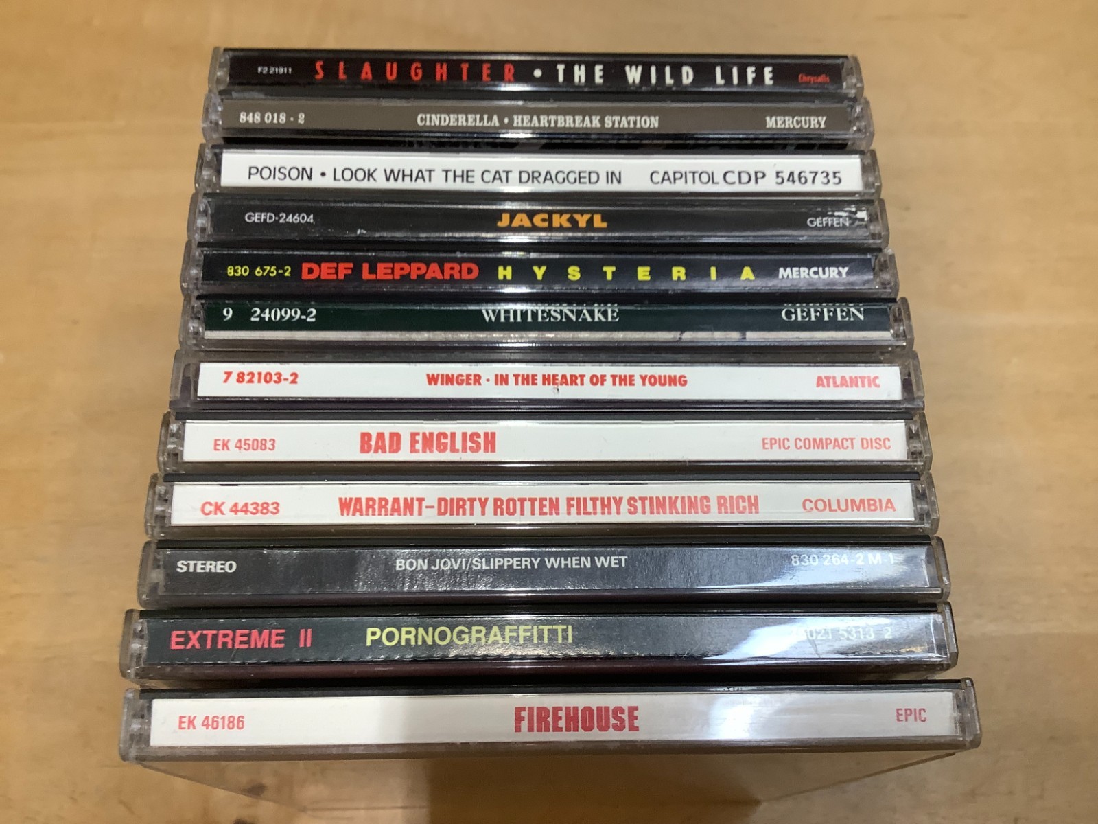 Hard Rock & Glam & Hair Metal 12 CD Lot - Full Albums - Great Titles | eBay