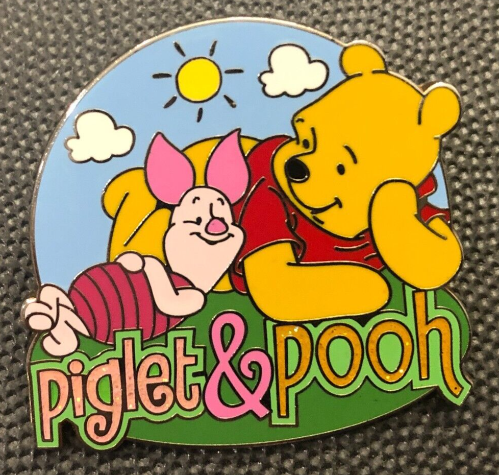Disney pin 54763 Winnie the Pooh and Piglet starter toys Milne pig bear ...