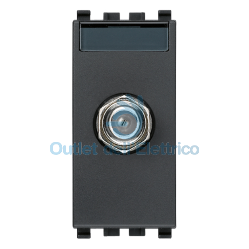 Vimar 20318 coaxial output type F female grey 8007352249332| eBay