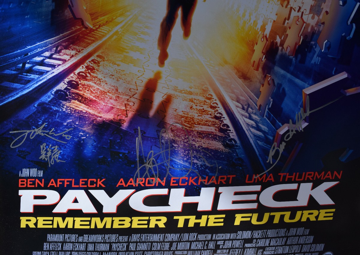 Affiche Du Film Paycheck