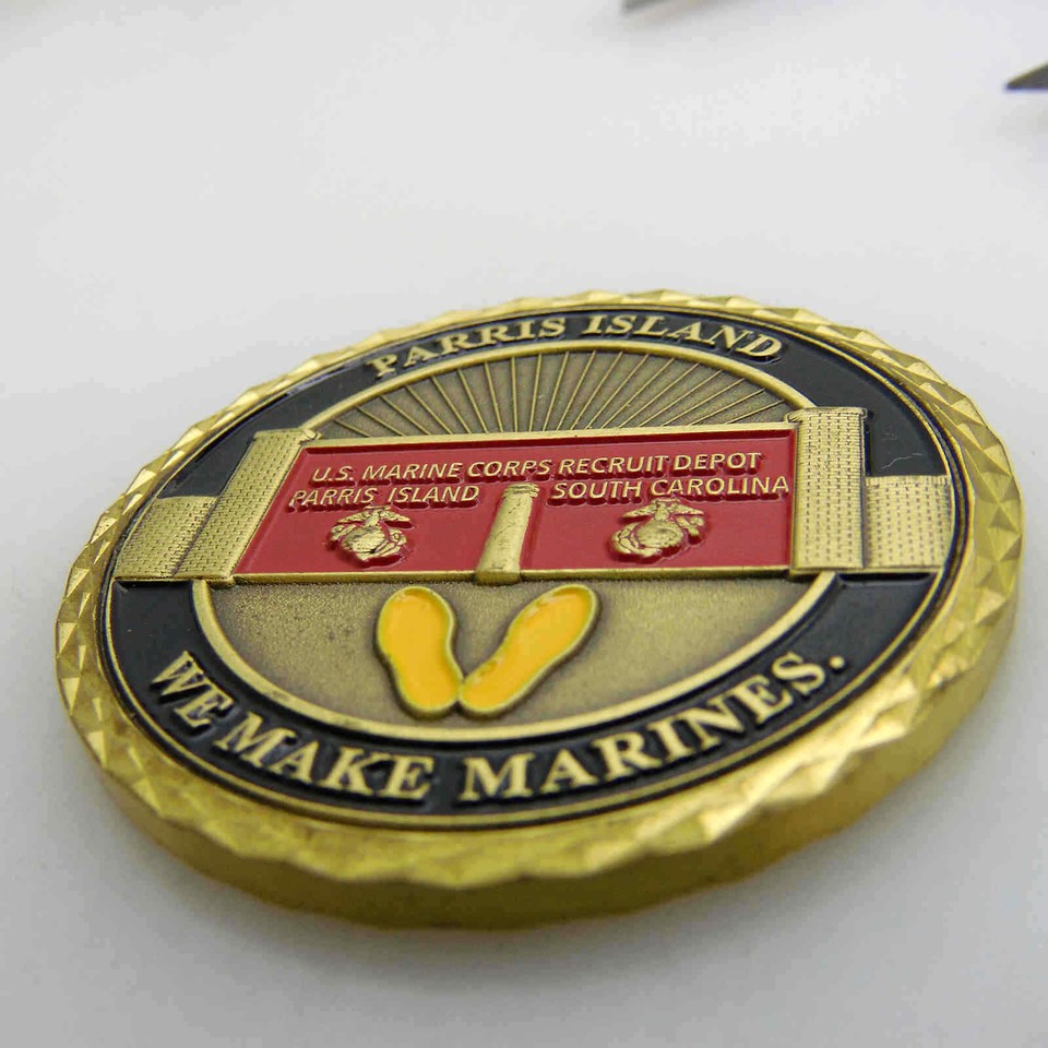 U.S. MARINE CORPS RECRUIT DEPOT PARRIS ISLAND SOUTH CAROLINA CHALLENGE ...