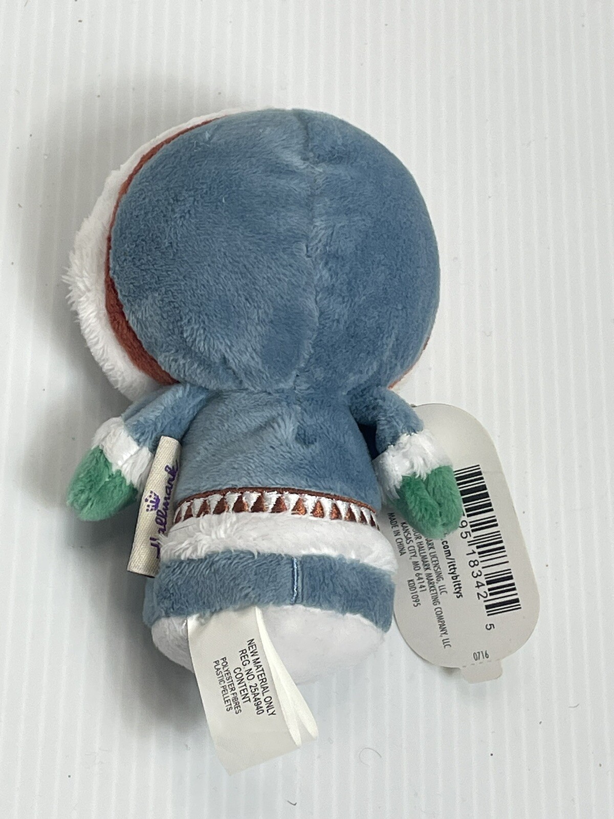 Hallmark Itty Bittys Frosty Friends Eskimo Mini Plush Doll Limited ...