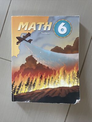 BJU Press - Math 6 Worktext (3rd Ed) 519223 | eBay