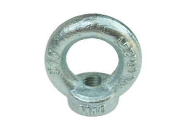 2 Ringmutter Ringmuttern Zurröse M18 DIN 582 C15 Verzinkt MCPL6314 ...