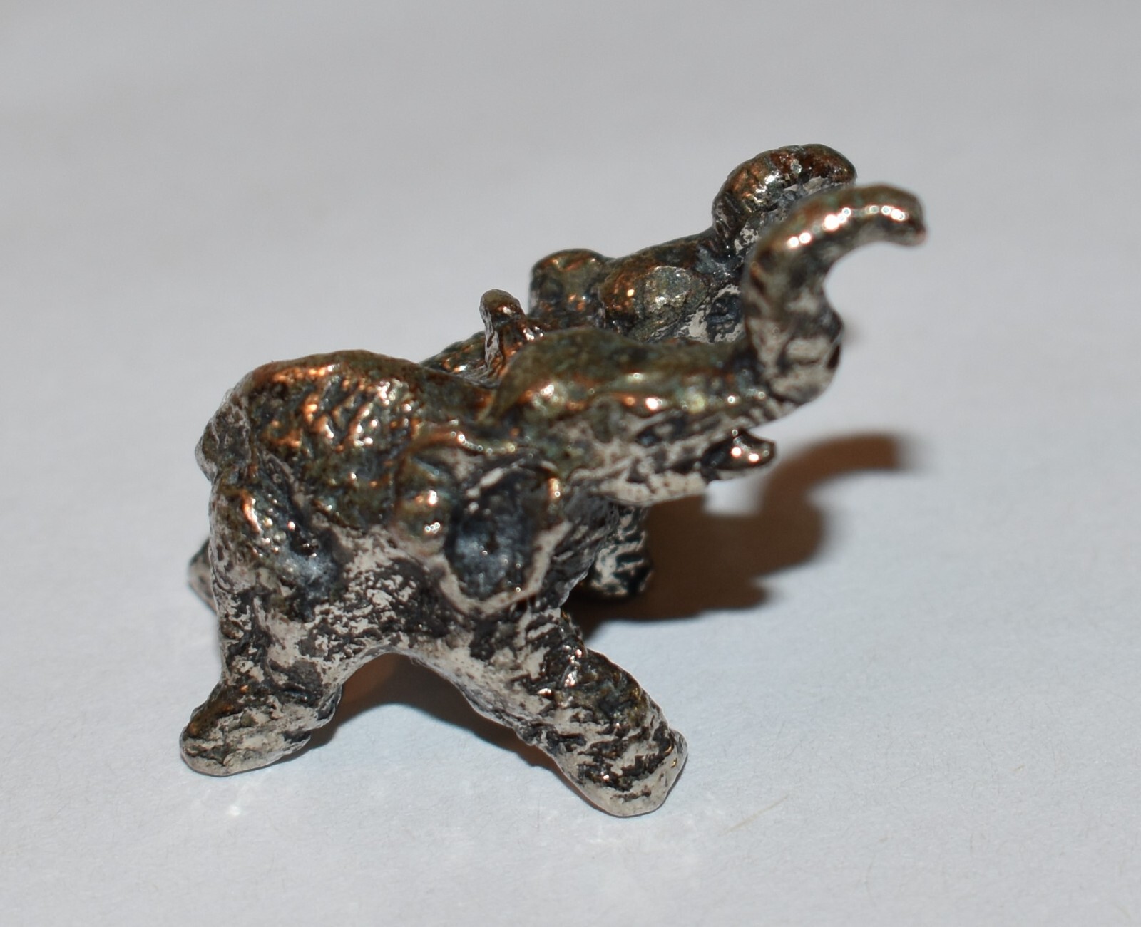 Vintage Zinn Elefant Figur Mutter und Baby | eBay