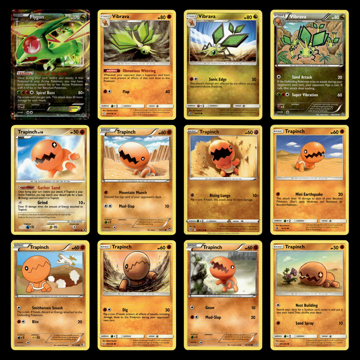 Pokemon Trapinch Evolution
