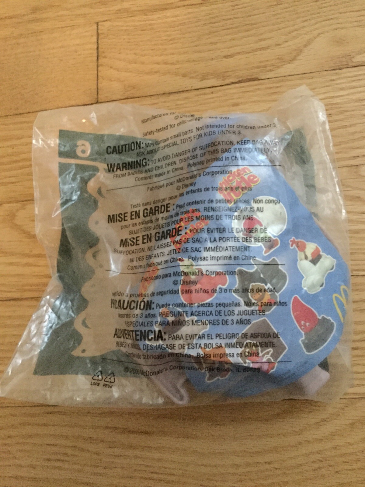 Chicken Little McDonalds Happy Meal Toy - Buck Cluck #3 & Runt of the ...