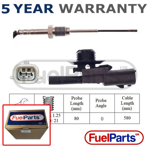 Exhaust Gas Temperature Sensor FuelParts Fits Juke Qashqai X-Trail ...