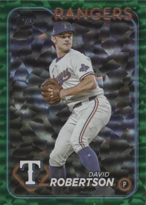 2024 Topps Update Series - David Robertson #US284 Green Crackle ...