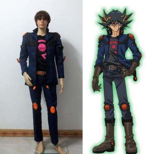 Yu-Gi-Oh! 5D's Yusei Fudo Fudo Yusei Cosplay Costume Anime customize ...
