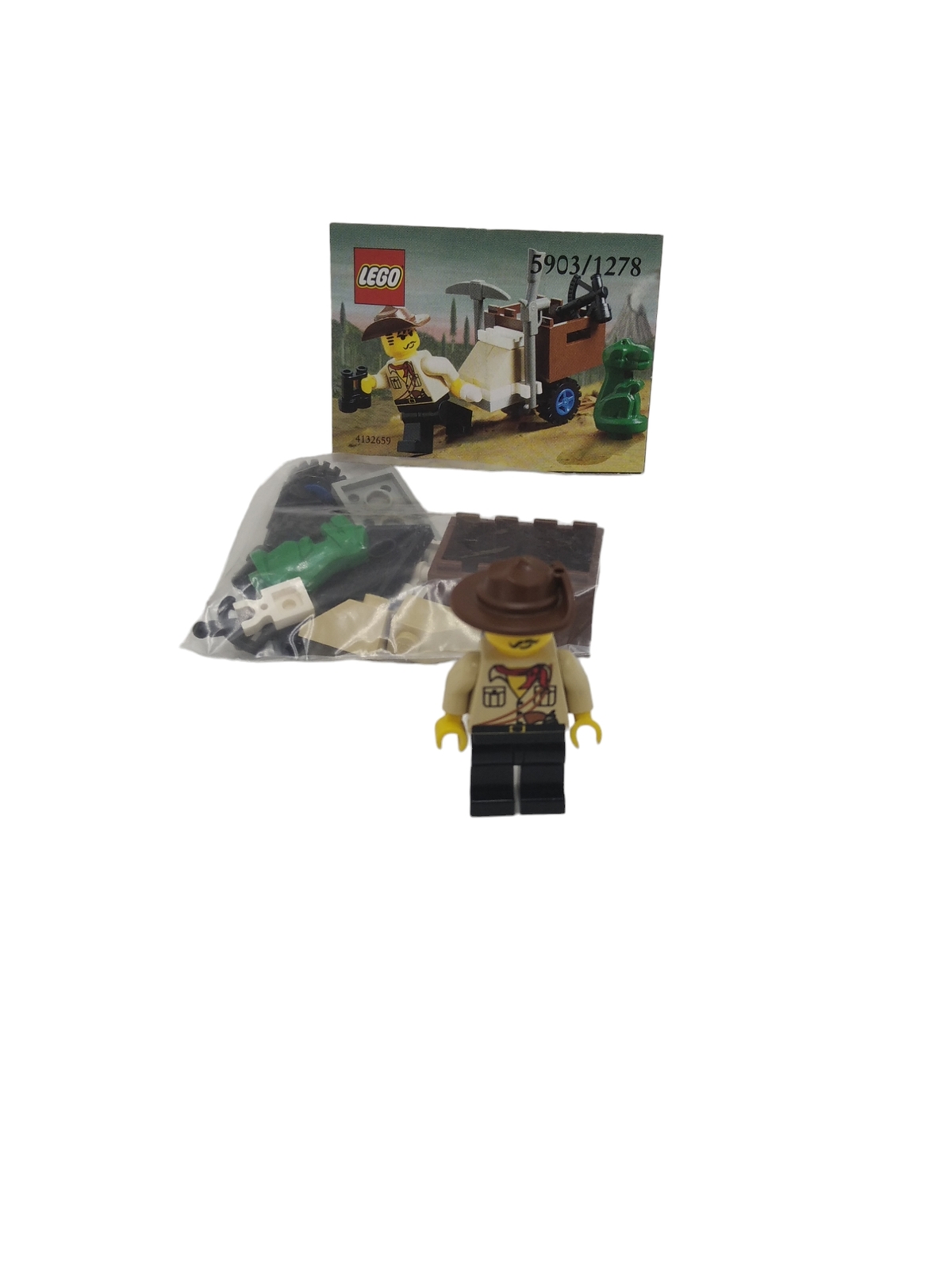 LEGO Set 5903 With Ba Johnny Thunder And Baby T With Instruction | eBay