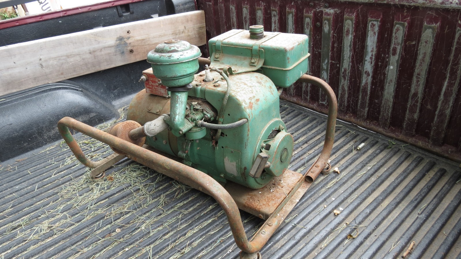 Vintage 115 volts 60 cycle Engine Dayton Generator Plant | eBay