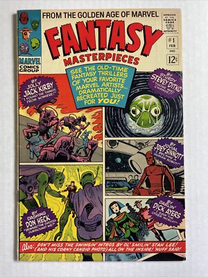 Fantasy Masterpieces #1 F/VF 1966 Marvel Comics Stan Lee photo | eBay