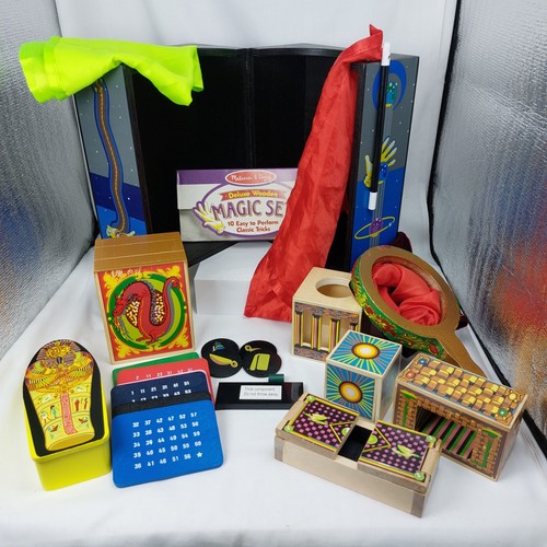 Melissa & Doug Deluxe Wooden Magic Set 8 Classic Tricks *READ | eBay