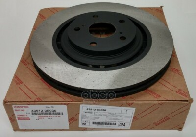 43512-0E030 Toyota Disc, front 435120E030, New Genuine OEM Part | eBay