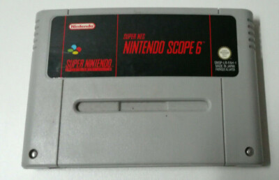 JEU SUPER NINTENDO " Nintendo scope 6" RÉTROGAMING | eBay
