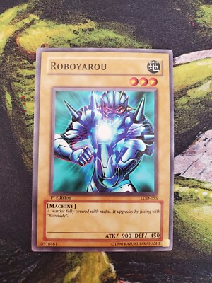 YUGIOH TRADING CARD - ROBOYAROU COMMON 1ST EDITION LOD-055 NEAR MINT | eBay