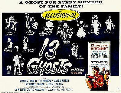 13 Ghosts - 1960 - Magnet | eBay