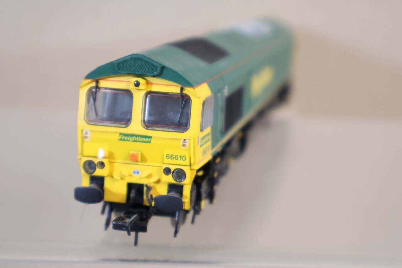 BACHMANN 32-726 DCC READY FREIGHTLINER CLASS 66 DIESEL LOCOMOTIVE 66610 ...
