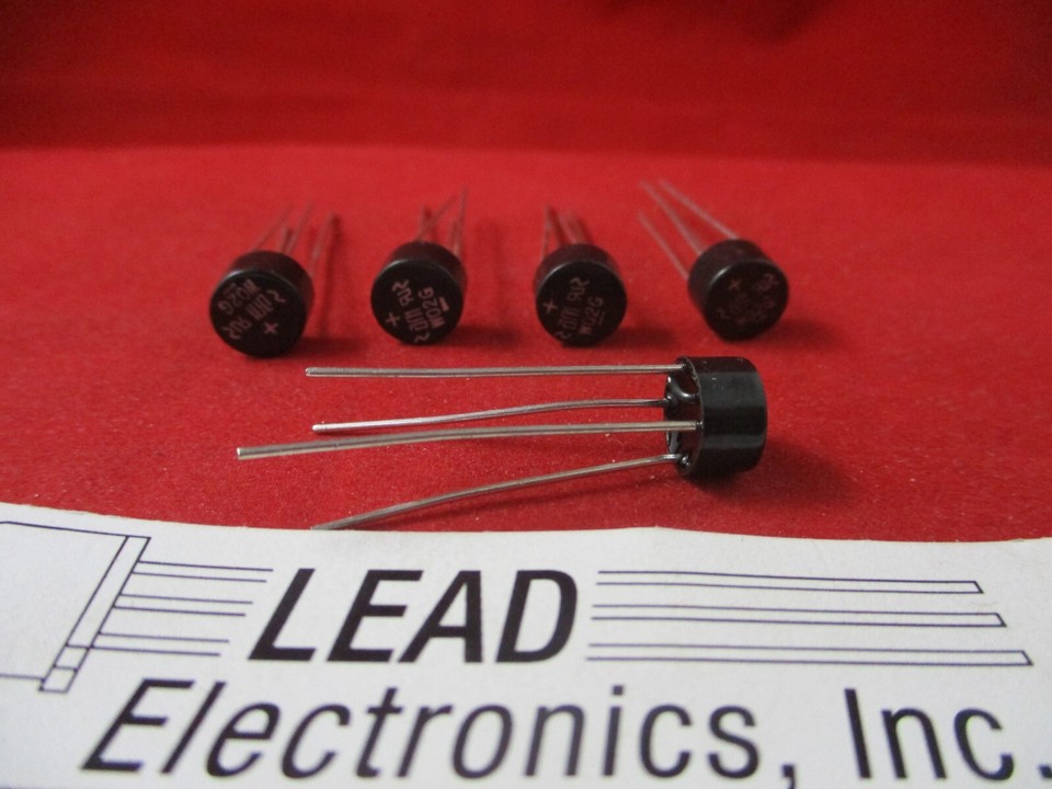 QTY 5 BRIDGE RECTIFIER W02G 1.5A, 200V Single-Phase Bridge FREE ...
