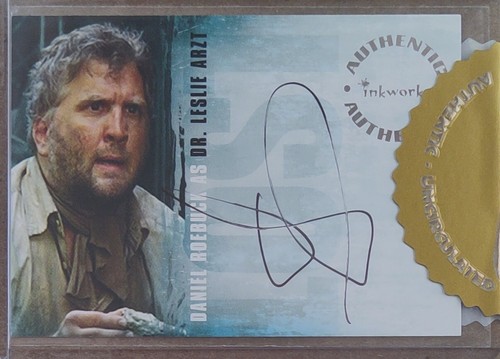 2005 Inkworks Lost Daniel Roebuck Dr. Leslie Arzt Auto Autograph ...