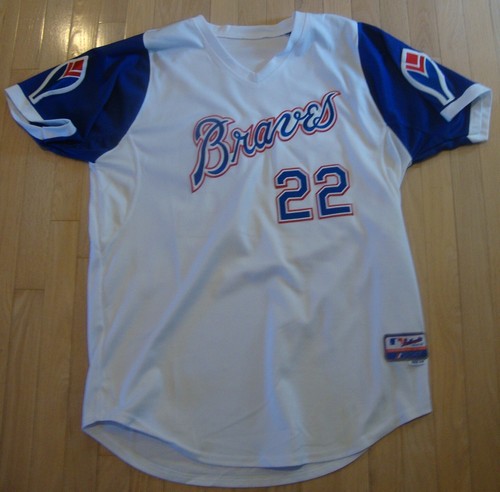 Atlanta Braves 70's Throwback Jersey #22 Size 54 | eBay