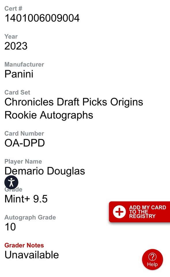 Demario “Pop” Douglas Rookie Autograph! New England Patriots | eBay
