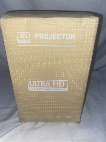 Magcubic HY300 White Portable USB Ultra HD High Dynamic Range LCD ...