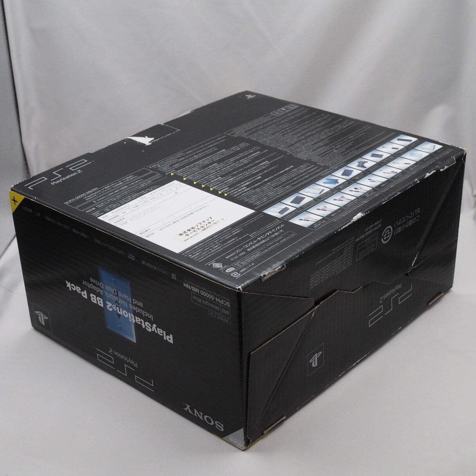 Sony PS2 BB Unit Console system SCPH-50000 MB/NH Midnight Blue Boxed ...