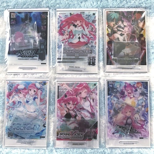 6-Piece Set Sound Voltex Memorial Poster Collection Sdvx | eBay