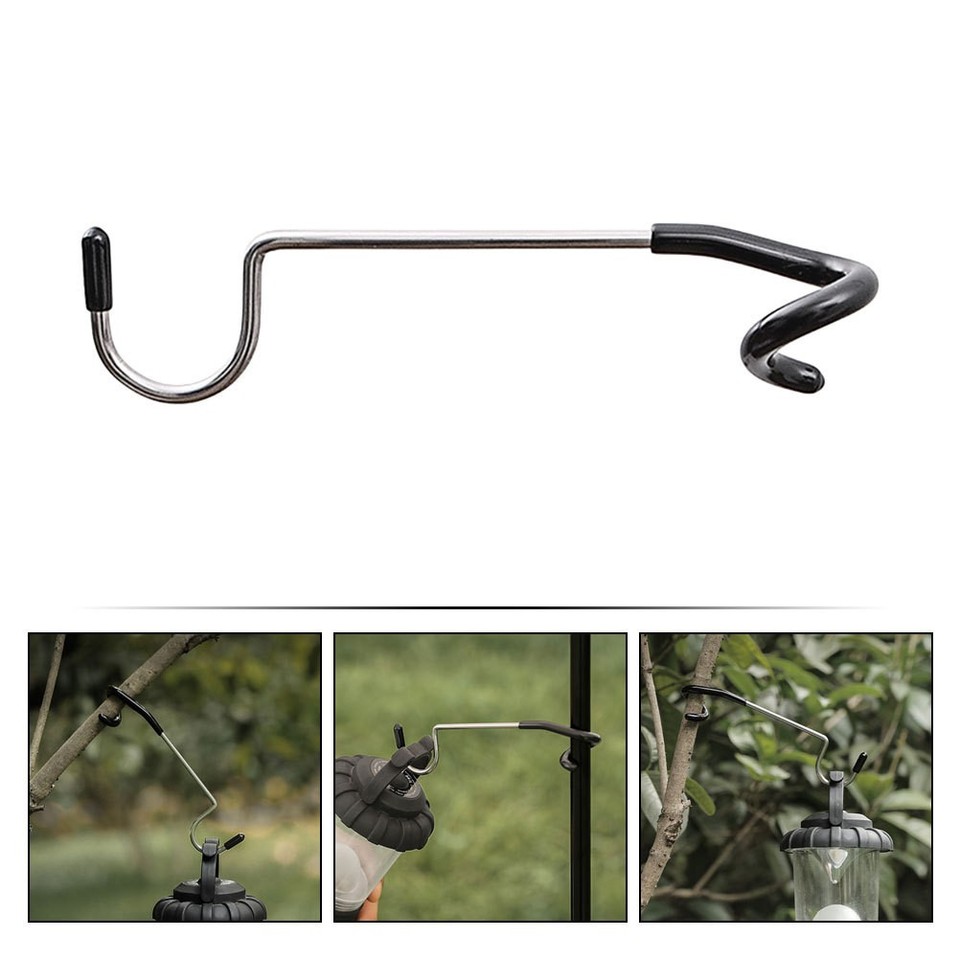 3 Pcs Outdoor Camping Lantern Hook Tent Lamp Pole Hooks Gear Hangers ...