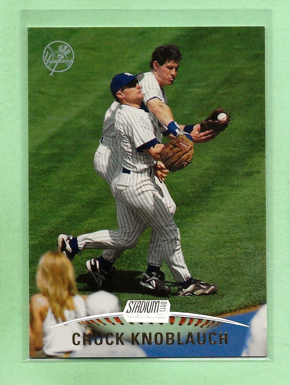 CHUCK KNOBLAUCH - 1999 Stadium Club - #45 - Yankees - Comb. Shipping | eBay