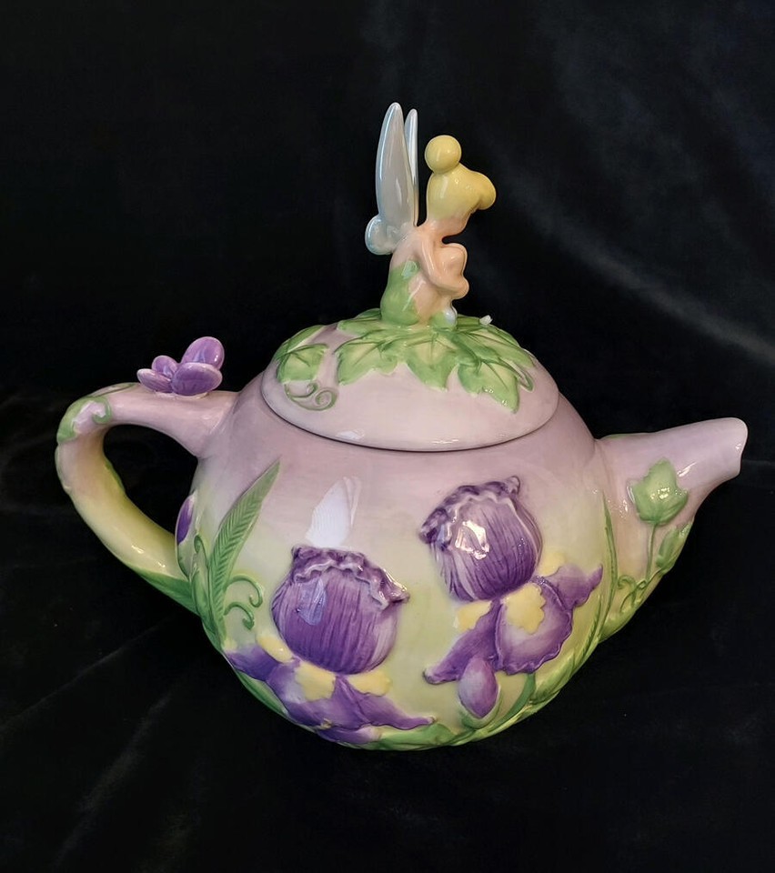 RARE - TINKERBELL FAIRY GARDEN TEAPOT | eBay