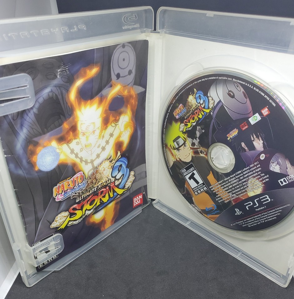 Naruto Shippuden: Ultimate Ninja Storm 3 PS3 CIB MINT CONDITION ...