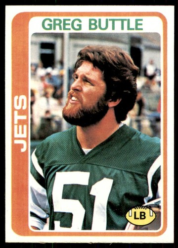 1978 Topps Greg Buttle New York Jets #382 | eBay