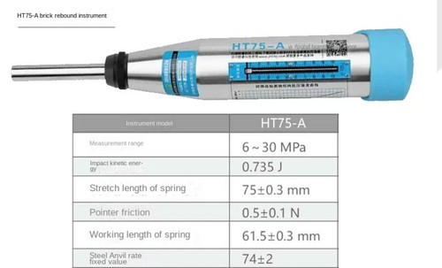 Rebound Meter Concrete Strength Tester High Strength Rebound Meter with ...
