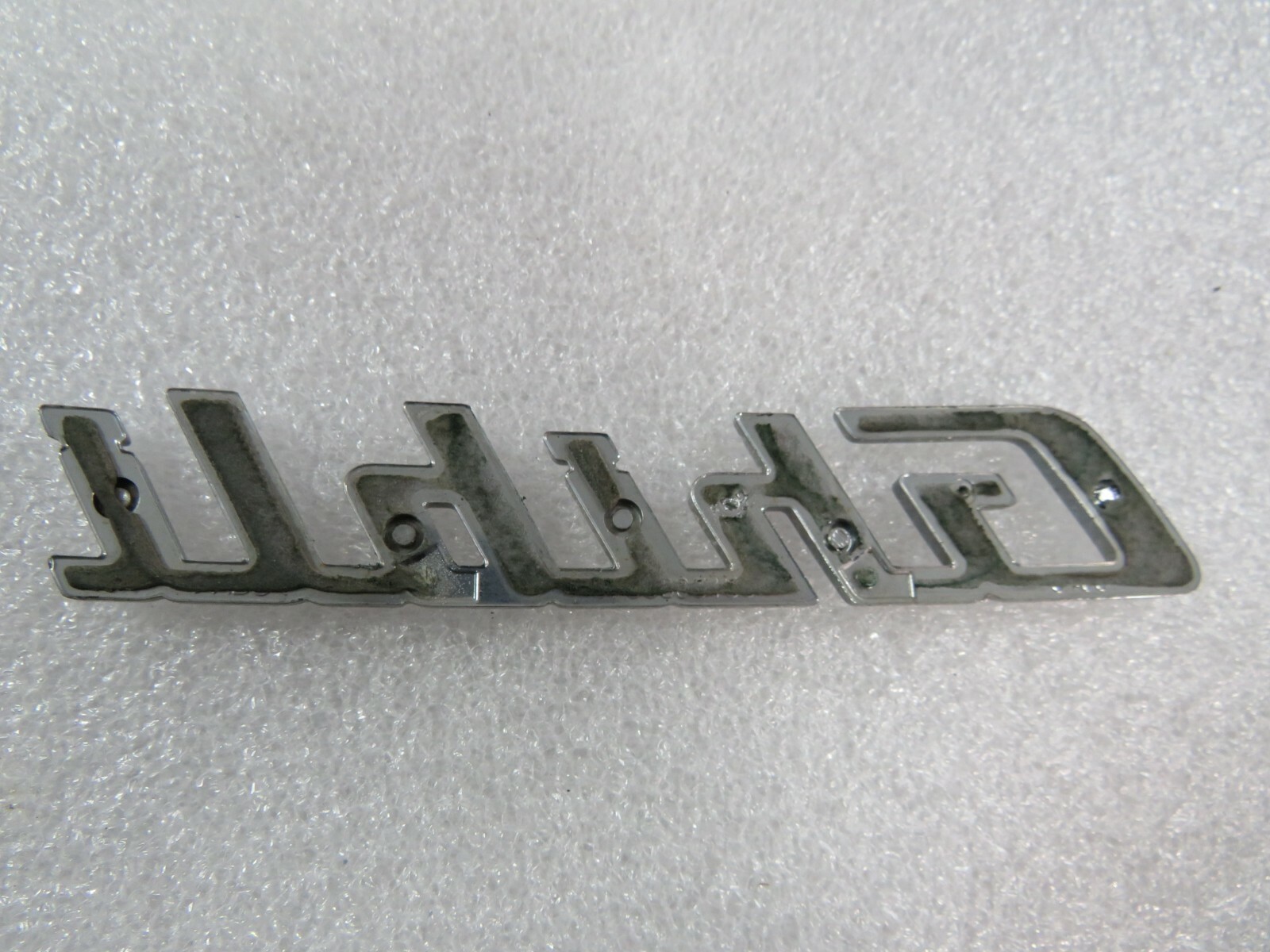 Maserati Ghibli, Rear "Ghibli" Emblem on Trunk, Used, P/N 670008315 | eBay