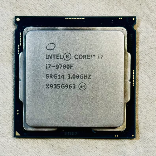Intel i7 9th i7-9700 i7-9700K i7-9700F 8Core Generation CPU Processor ...