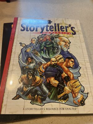 Exalted RPG Storyteller’s Companion role playing game guide White Wolf ...