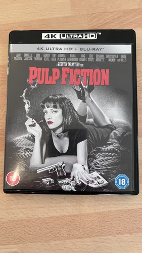 Pulp Fiction (4K UHD Blu-ray/Blu-ray, 1994) - box only - No Discs | eBay UK