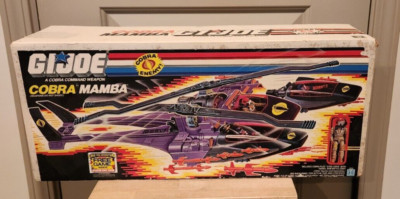 Vintage GI Joe ARAH Cobra Mamba With Box 1987 | eBay