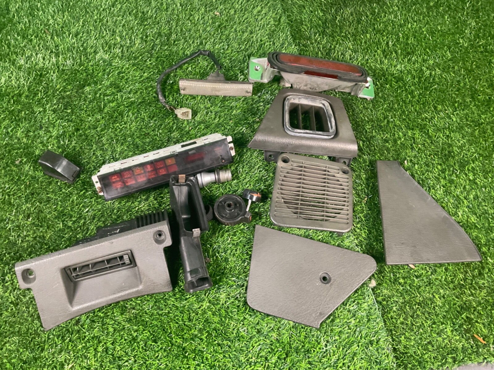 Plastic Interior Trim Parts Lot Mazda RX7 FC3S 86-91 Series 4 Gray JDM ...