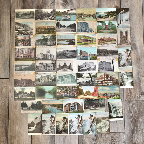 Vintage Travel Postcards Lot Of 50 Posted and Unposted #6 With ...