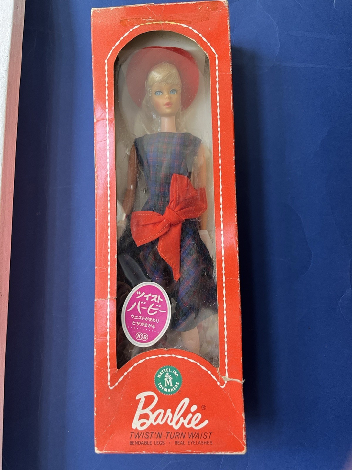 Rare Vintage Barbie Japanese Exclusive TNT Dressed Box with Wrist Tag ...