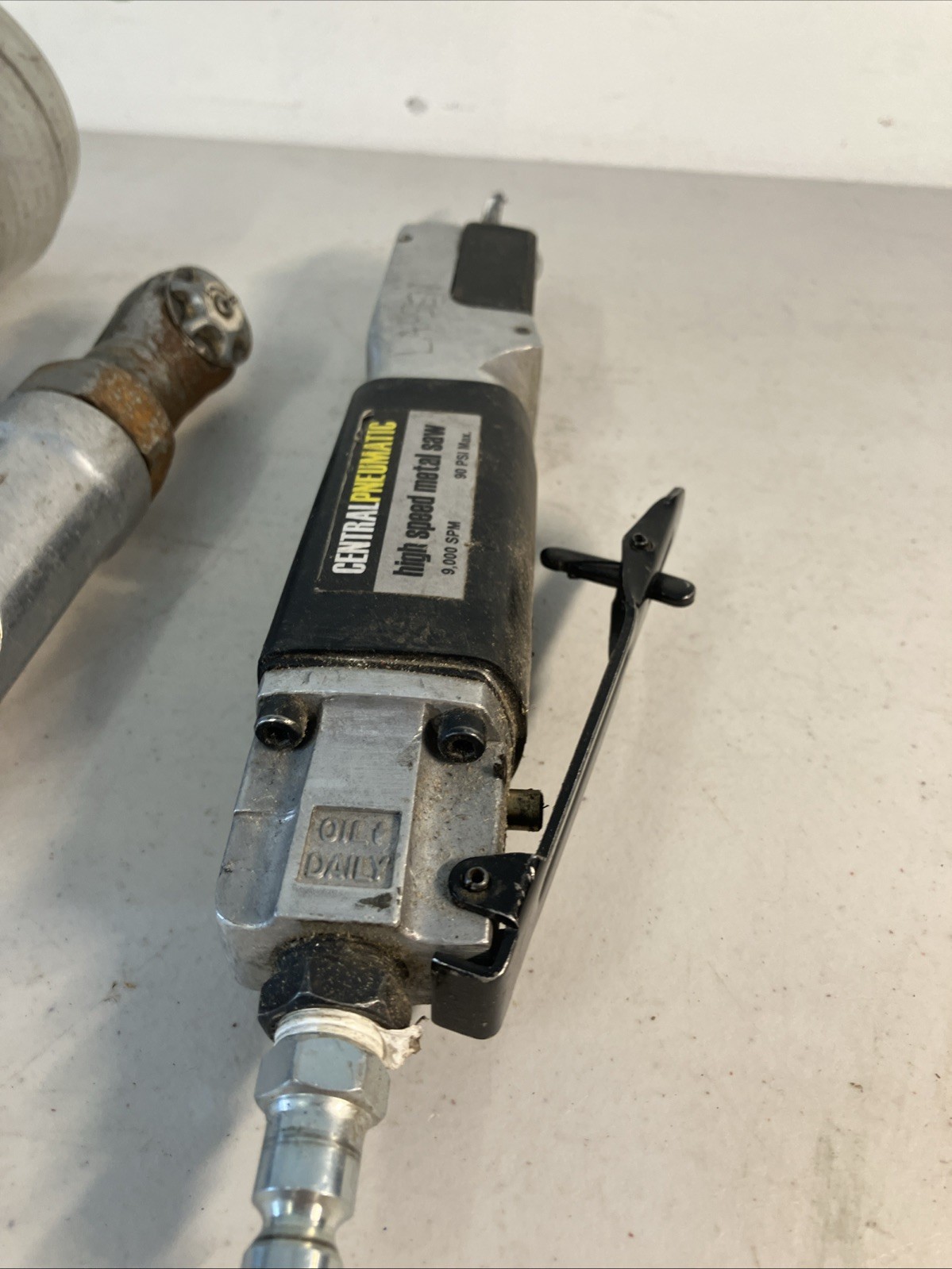 Central Pneumatic High Speed Air Metal Saw, 3” Air High Speed Cutter ...