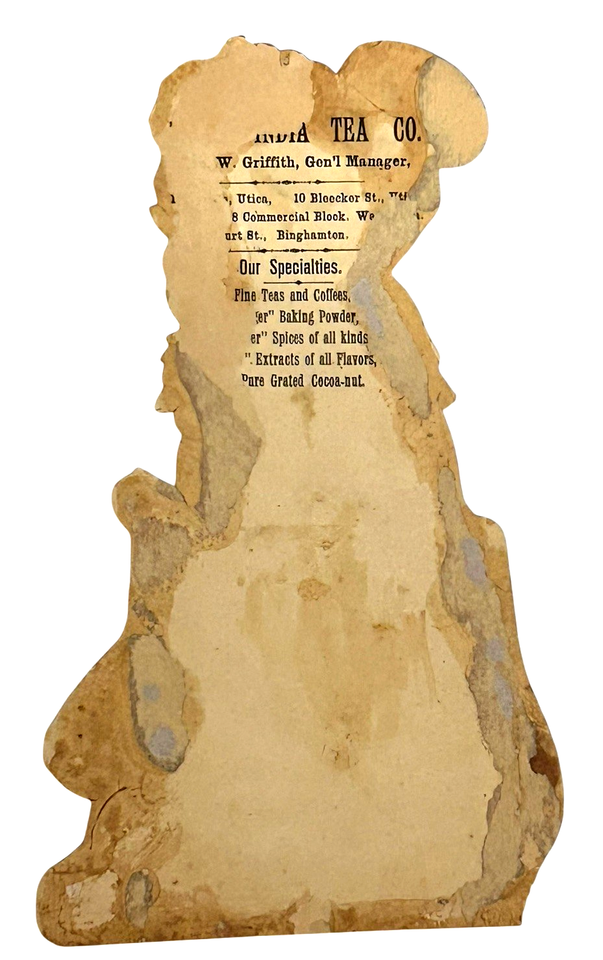 Large Die Cut Great India Tea Children Play Exaggerate Violin Trade ...