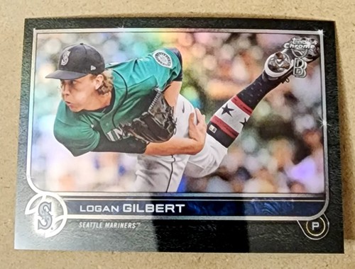2022 Topps Chrome Ben Baller Logan Gilbert Seattle Mariners #211 | eBay